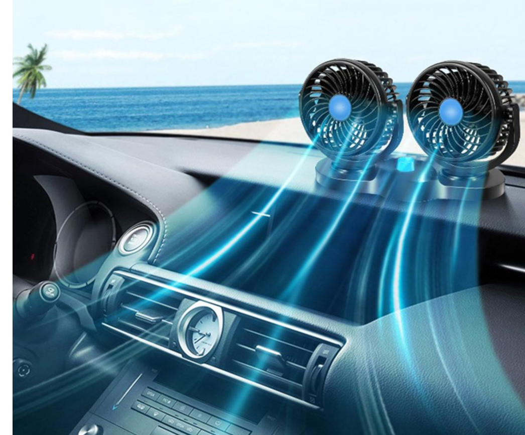 Dupli ventilator za auto – ZADRUGA SHOP